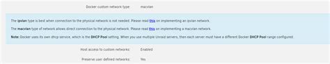 Docker Networks Add A Custom Where Preserver Will Let Advanced Users