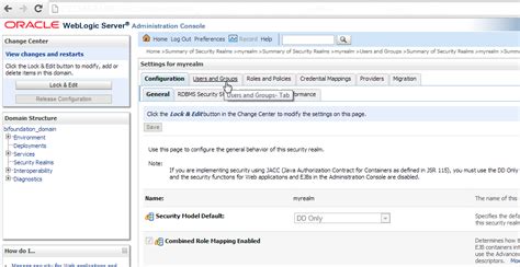 oracle utilities data model users and application roles
