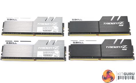 G Skill Tridentz Rgb 32gb Ddr4 3200mhz Ddr4 With Rgb Lighting Kitguru