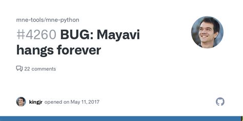 Bug Mayavi Hangs Forever · Issue 4260 · Mne Toolsmne Python · Github