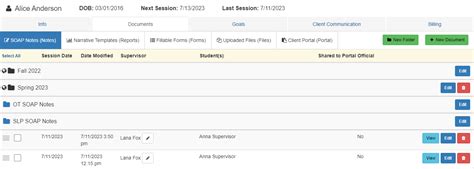 Documents Tab Overview