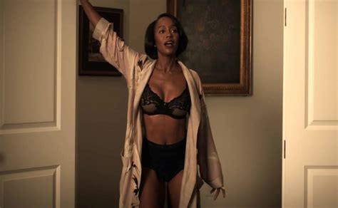 Aja Naomi King Underwear Scene In Grosse Pointe Garden Society Aznude