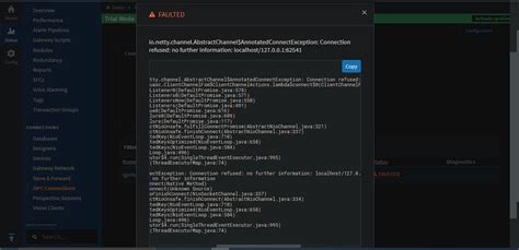 Igntion OPC UA Loopback Server Fault Ignition Inductive Automation Forum
