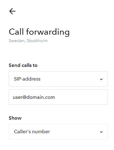 Configure Phone Numbers For SIP Trunking Sonetel