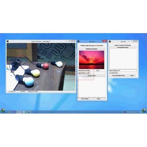 Matlab Based Access Control System Using Hidden Digital Signatures In
