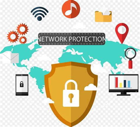 矢量手绘网络安全png图片素材下载 图片编号yrmgpwbk 免抠素材网