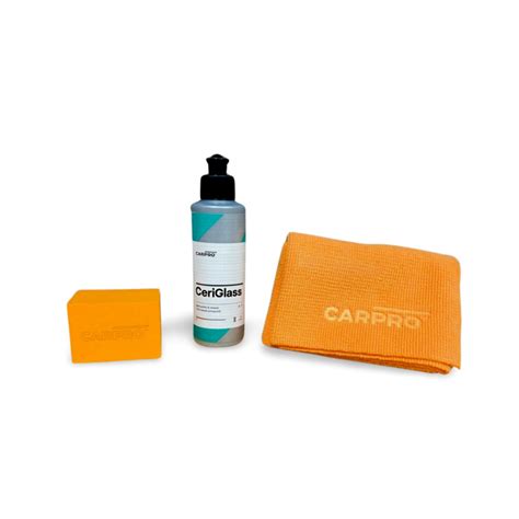 Carpro Ceriglass Glass Polish And Cleaner Kit 150ml Carbros