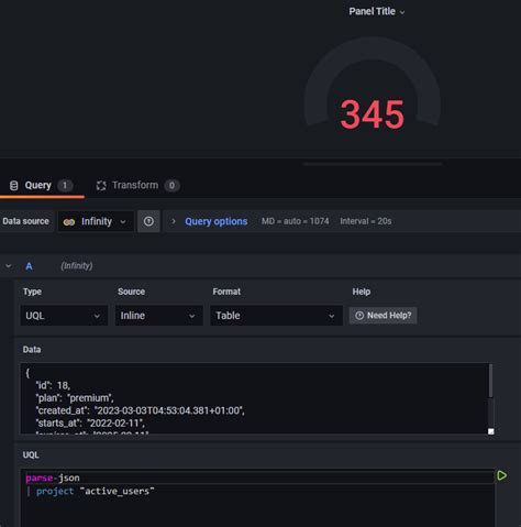 querying a json data source stat panel grafana labs community forums