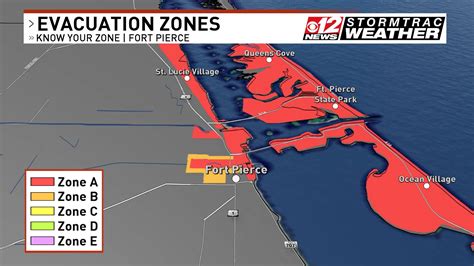 Hurricane Preparedness Week Evacuation Zones Wtvx