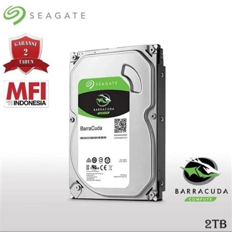 Jual Harddisk Seagate Baracuda 2tb 7200rpm Resmi Shopee Indonesia