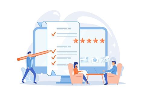 Premium Vector Candidate Sourcing Hr Interview Employee Evaluation Assessment Form And Report