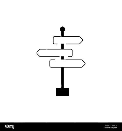 Arrow Signpost Vector Design Symbol Of Road Signs Direction Ways Icon Stock Vector Image And Art