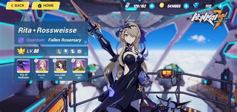 is this a good build for fallen rosemary r houkai3rd