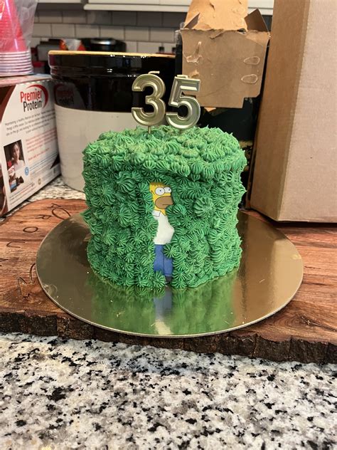 My Wife Got Me A Perfect Cake Rthesimpsons