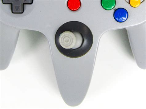 Gray Controller Gamecube Style Joystick Nintendo 64 N64 Retro Mtl