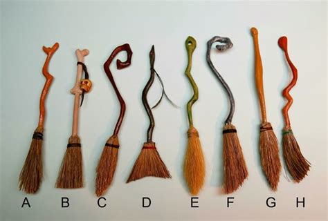 Patricia Pauls Wonderful Mini Brooms Halloween Miniatures Witchy