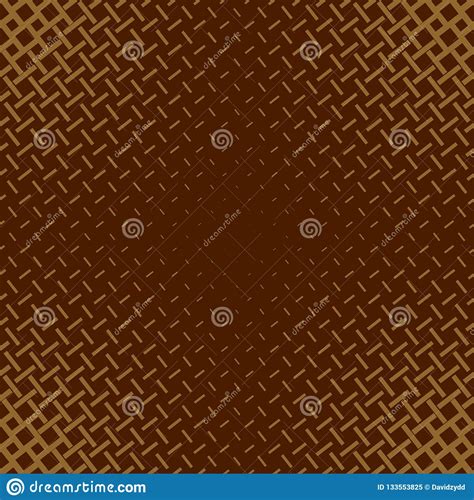 Brown Geometric Abstract Halftone Pattern Background From Stripes Stock Vector Illustration Of