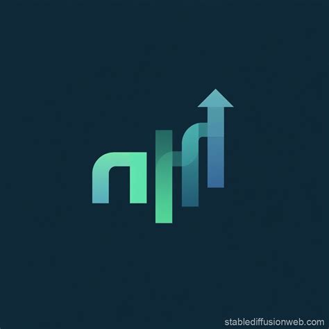 Modern Data Analysis Startup Logo Stable Diffusion Online
