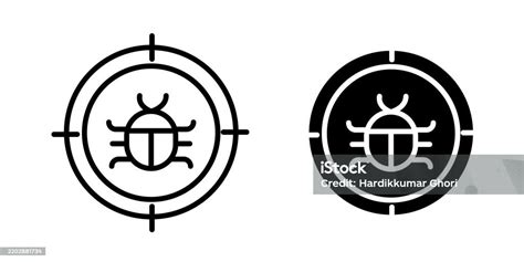 Debug Icon For Ui Design Stock Illustration Download Image Now Antivirus Software Business