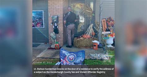 Vanderburgh County Sheriffs Department Perform Compliance Checks On