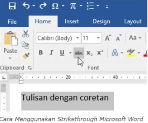 Pengertian Dan Fungsi Superscript Subscrib Strikethrough Hasiltaniid
