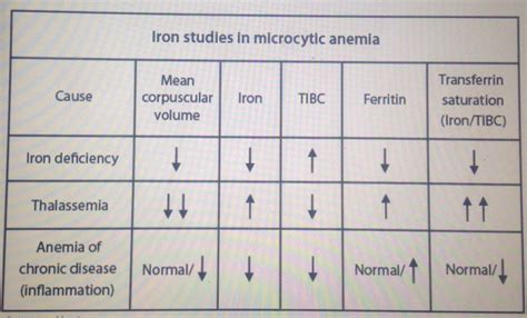 Microcytic Anemias Medical Laboratory Science Student Clinical Chemistry Medical