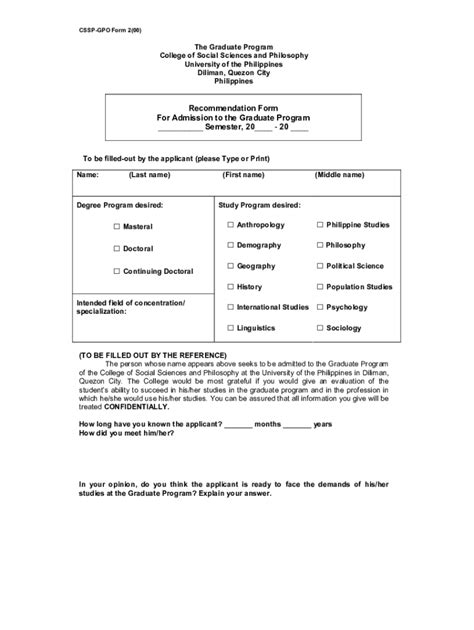 Fillable Online Fillable Online Polisci Upd Edu CSSP GPO Form Fax Email Print