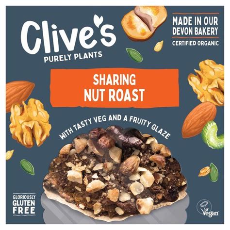 Clives Organic Sharing Nut Roast 600g Mcgrocer