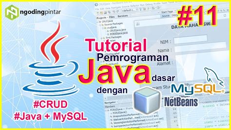 11 Tampilkan Data Crud Pemrograman Java Mysql Youtube
