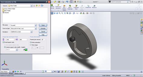 Tutorial Basic Motion In Solidworks Grabcad Tutorials
