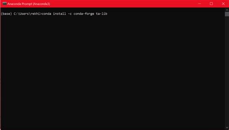 How To Install Ta Lib In Python Ibkr Quant