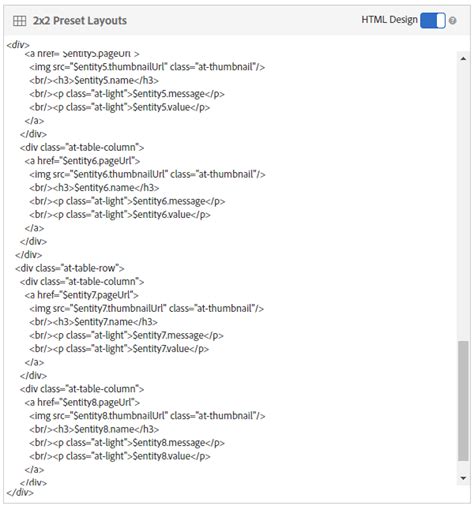 Adobe Target Recommendations Designs Iterating Over Entitynvariable Blogs Perficient