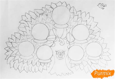 Как нарисовать генеалогическое дерево семьи поэтапно 7 уроков Блог о рисовании и уроках фотошопа