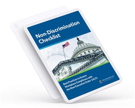Thank You For Downloading Non Discrimination Checklist