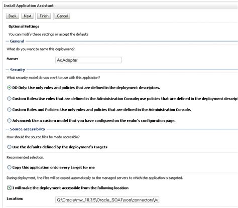 Oracle Soa Suite 11g Configure Resource Adapters On Weblogic Server