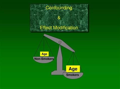Ppt Confounding And Effect Modification Powerpoint Presentation Id6141046