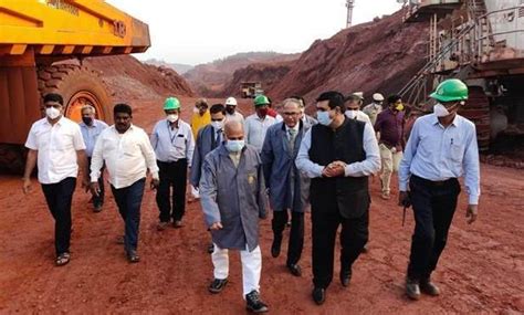 Steel Minister In Nmdc Mines News Riveting