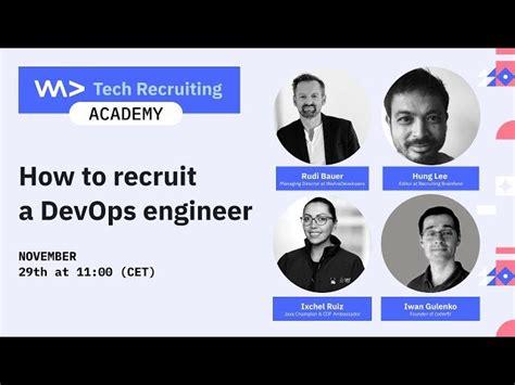 Free Video Tech Recruiting Academy How To Recruit A Devops Engineer