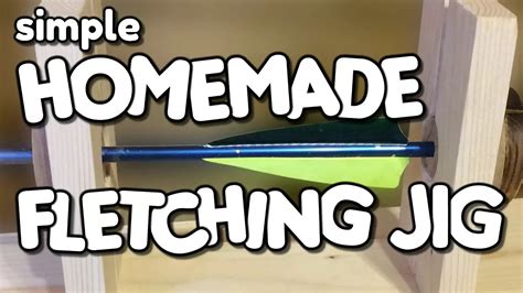 How To Make A Fletching Jig Simple And Effective By Vogman