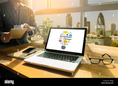 Internet Of Things IOT Concept Stock Photo Alamy