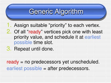 Ppt Precedence Constrained Scheduling Powerpoint Presentation Free Download Id6891497