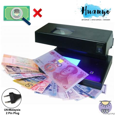 Ultraviolet Light Counterfeit Money Detector Shelly Lighting