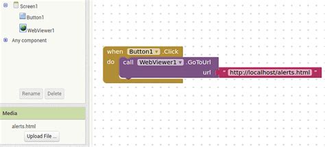 Webviewer Button Alert Not Working Mit App Inventor Help Mit App