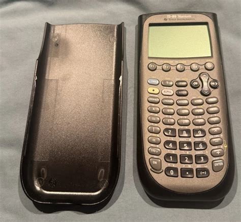 Texas Instruments Ti 89 Titanium Graphing Calculator Tested Working With Cover 60 99