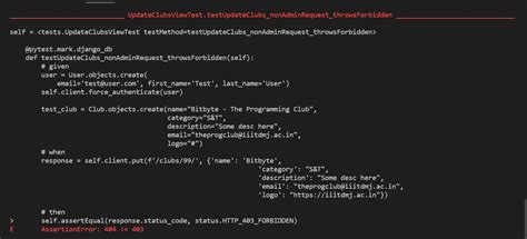 Allow Only Authorised Roles To Access `updateclubview` Endpoint · Issue 234 · Bitbyte Tpc