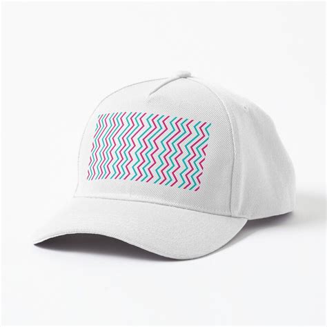 Gorra Con La Obra Caminos En Forma De Zig Zag De Expresiones08