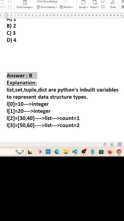 Python Certification Exam Question 100shortsfeed Shorts Python Certification Shortsvideo