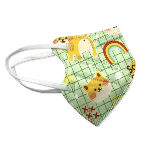 Комплект маски за защита на деца Aero Armor стандартен Ffp2 Kn95 в 5 слоя Ce 0598 Bfe 95