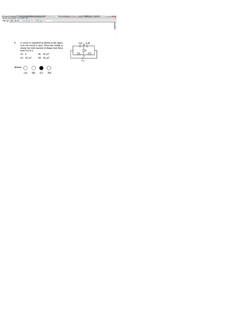 A Circuit Is Connected As Shown In The Figure With The Switch S Open AskIITians