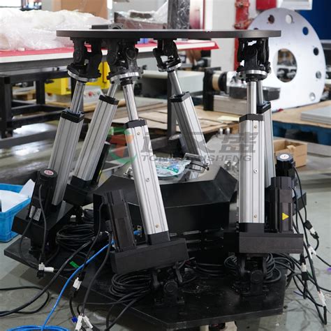 Six Degree Of Freedom Vibration Simulation Test Platform Six Degree Of Freedom And Servo Actuator